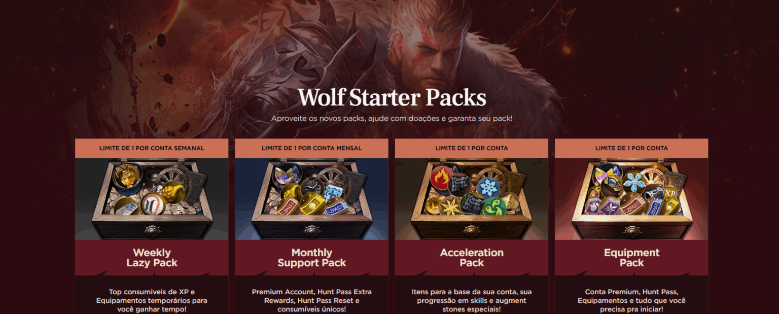 Novidades Project Wolf | zGaming Essence